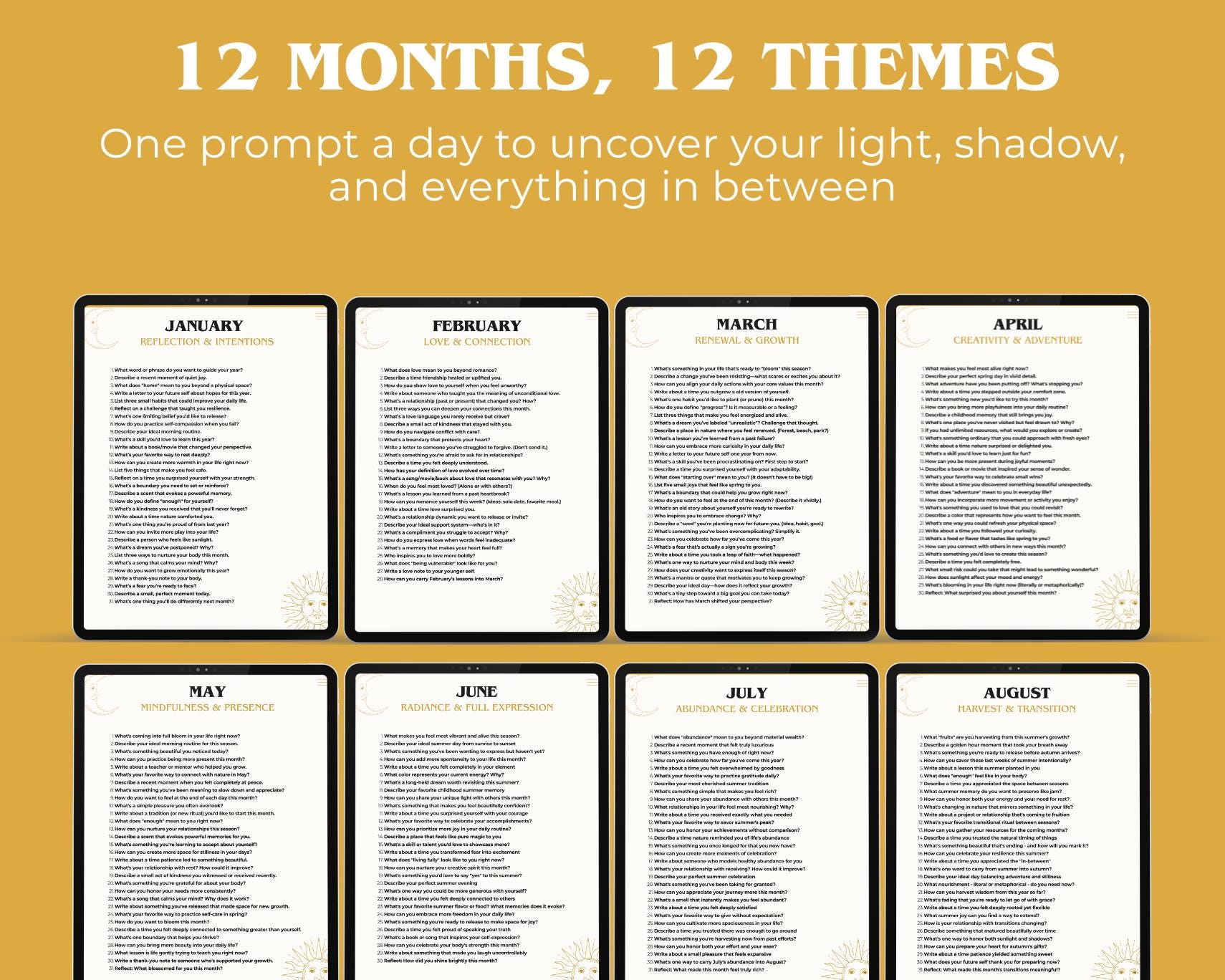 365 Journal Prompts for Mindfulness & Personal Growth – Daily ...