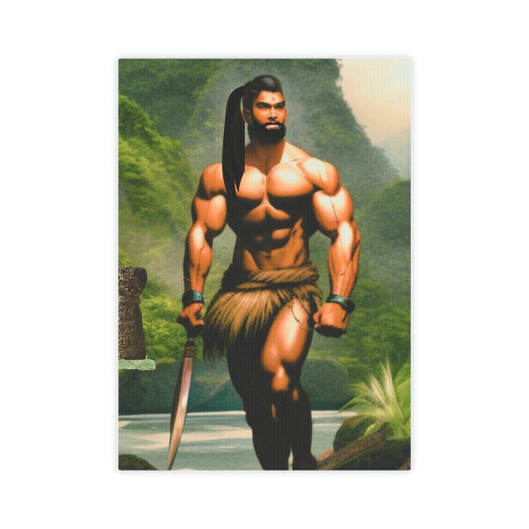 Beautiful , New, GUAM, GIFT Idea, GUAM Art Canvas Photo Tile, Premium Quality, Chamorro Native ...