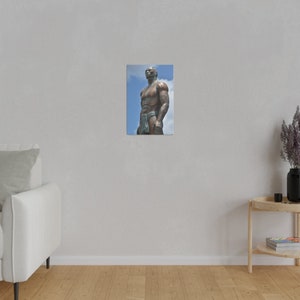 Beautiful, Rare, Chief Quipuha , Matte Canvas Print , Stretched, 0.75 ...