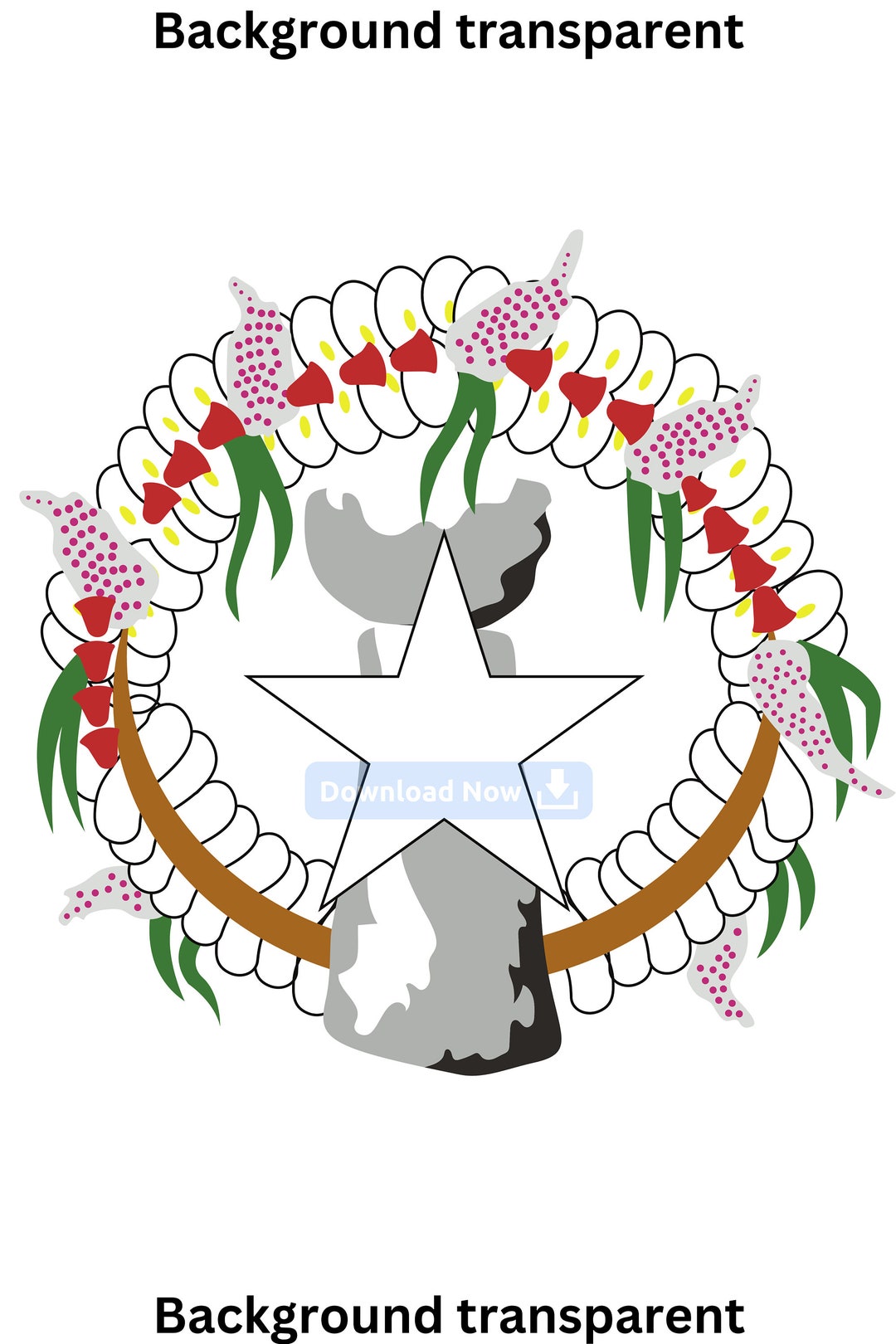 Cnmi Flag , Cnmi Seal Design, Saipan Flag Png, Saipan Seal Digital File ...