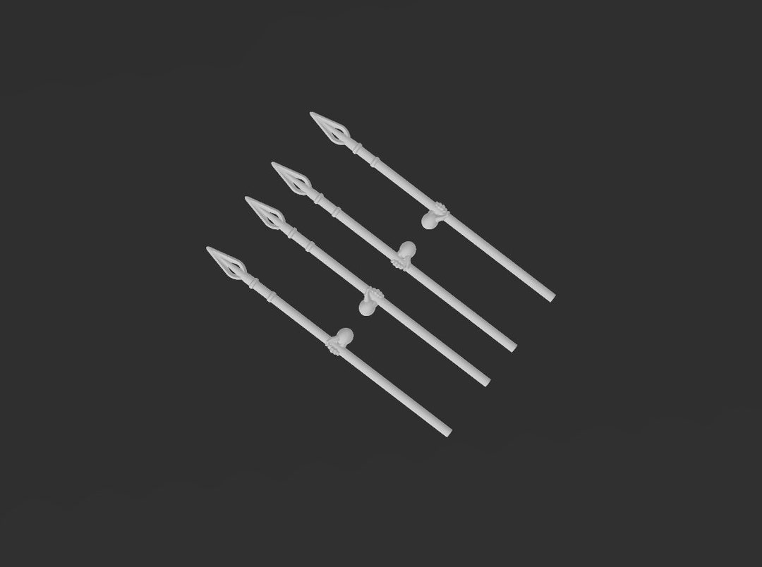 Rohan Spear - MESBG, Lord of the Rings, 3D Printed (4 Pack) - Etsy
