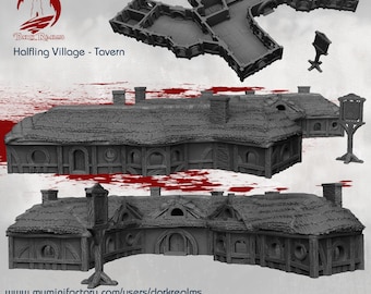Halfling Tavern - Dark Realms (shire, Hobbit, MESBG, Lord of the Rings ...