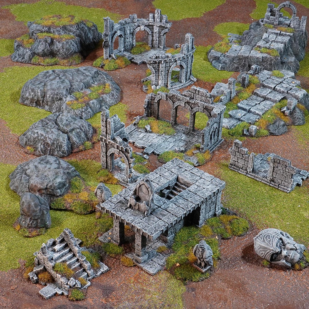 Seeing Seat Ruins - Conquest Creations Terrain (amon Hen, the Hobbit ...