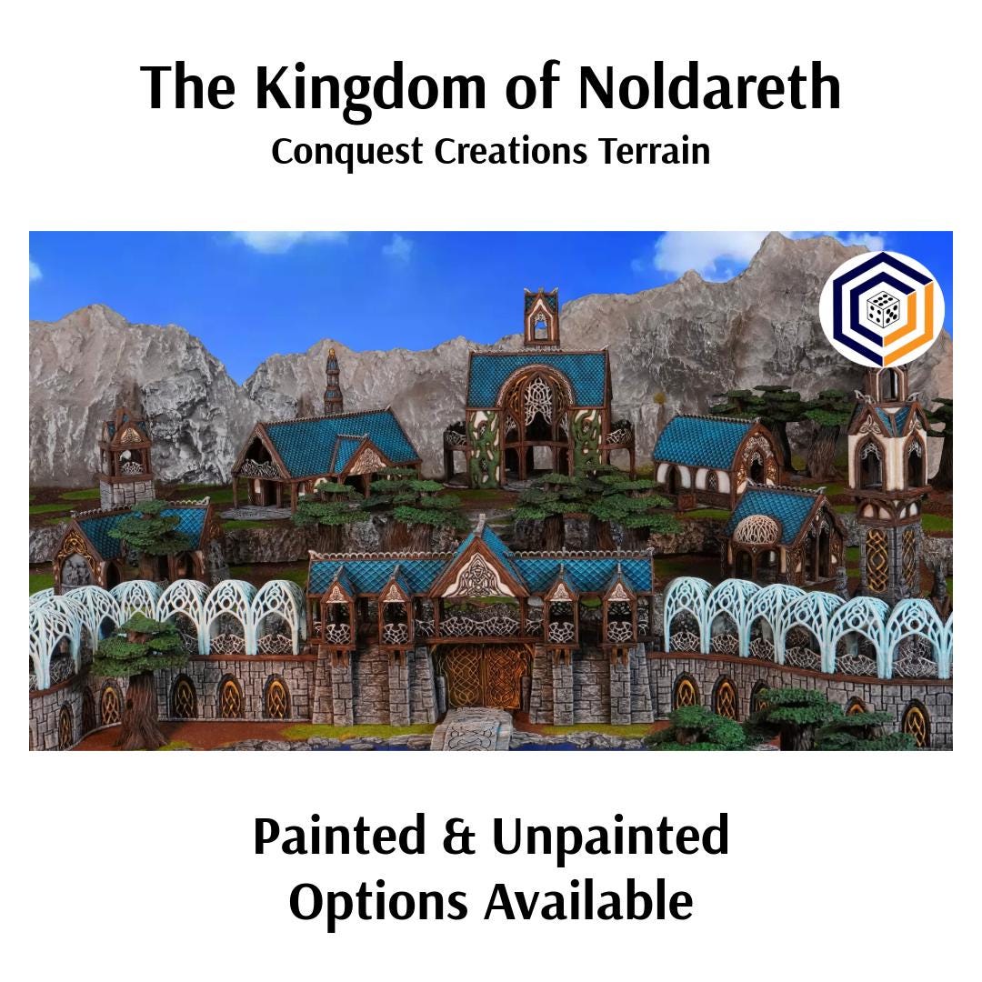 Noldareth - Conquest Creations Terrain (elven Terrain, the Hobbit ...