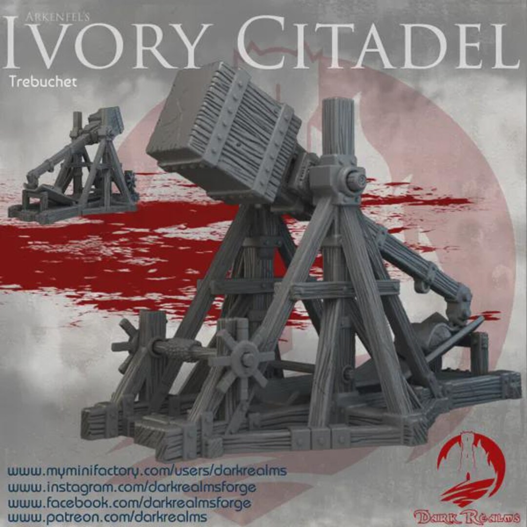 Trebuchet - Arkenfel (dark Realms Forge) - Minas Tirith, Gondor, City ...