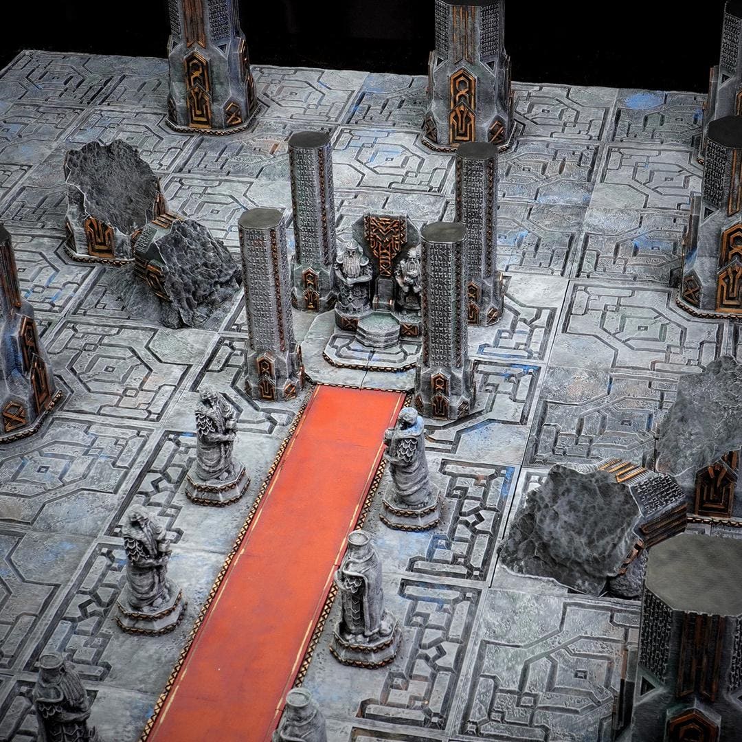 Dwarf Realm - Conquest Creations (erebor, Dwarven Terrain, the Hobbit ...