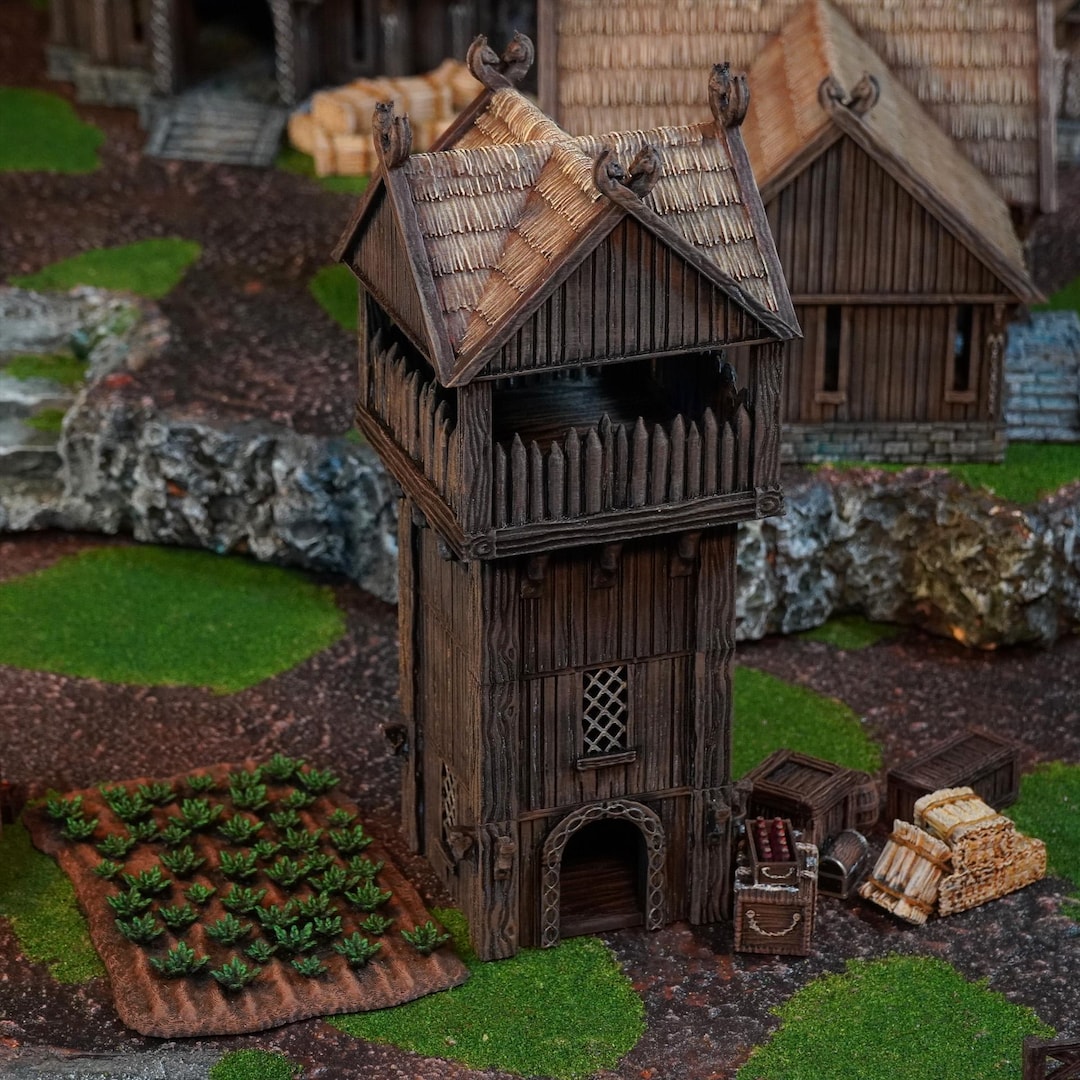 Tower - Saxonia Vol.2 - Conquest Creations Terrain (rohan Terrain ...