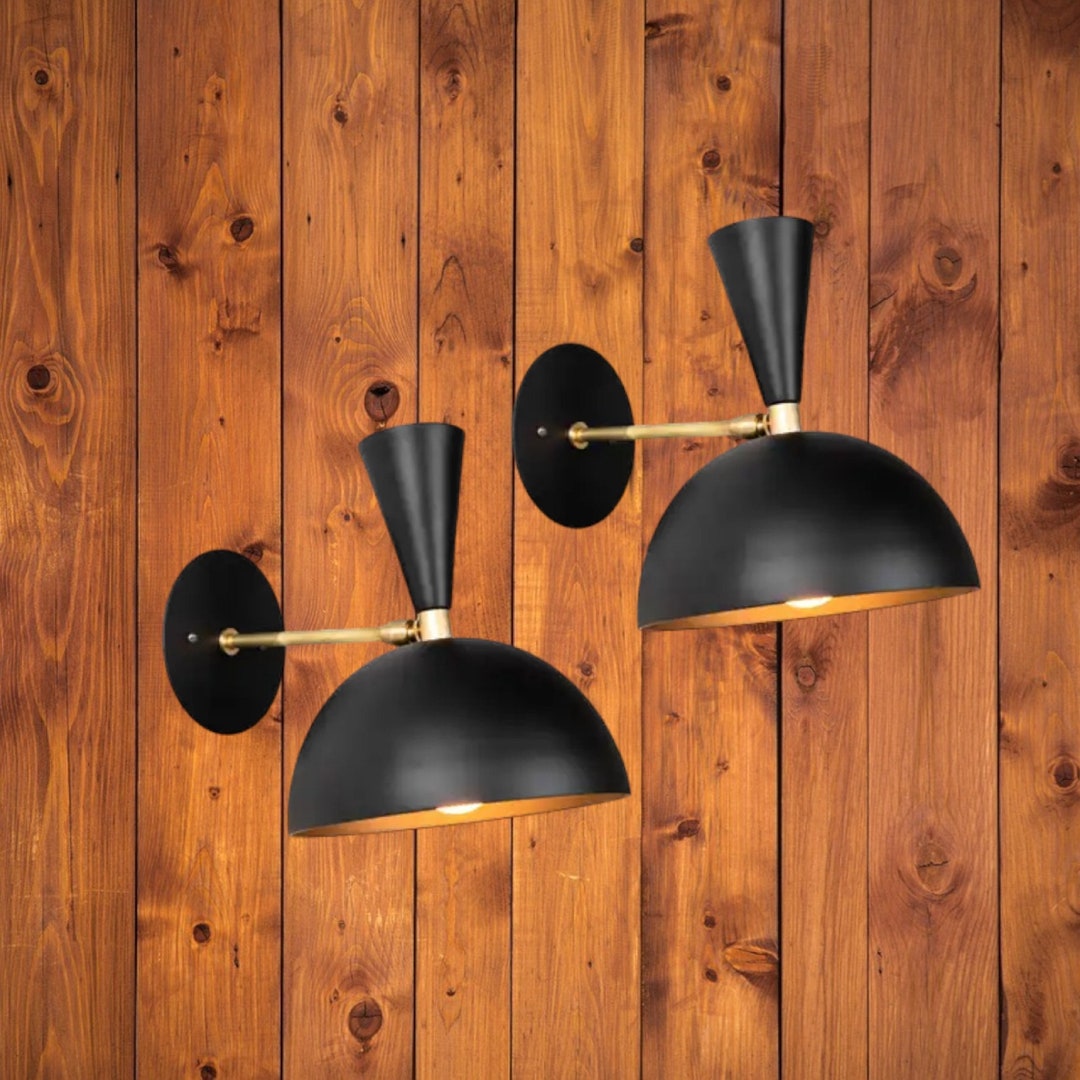 A Huge Pair of Wall Sconce Diabolo Pair of Modern Italian Wall Lights ...