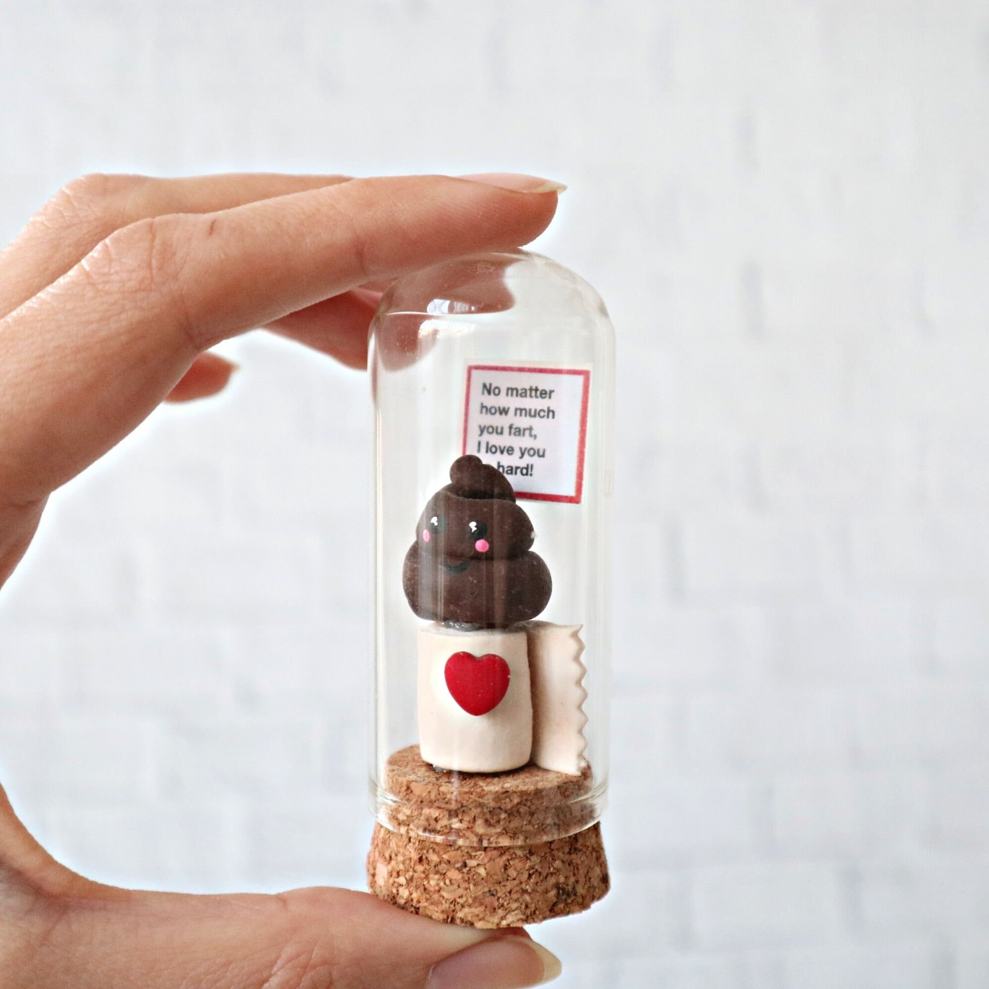 Miniature Poo Toilet Roll Mini Anniversary Gift I Tolerate - Etsy