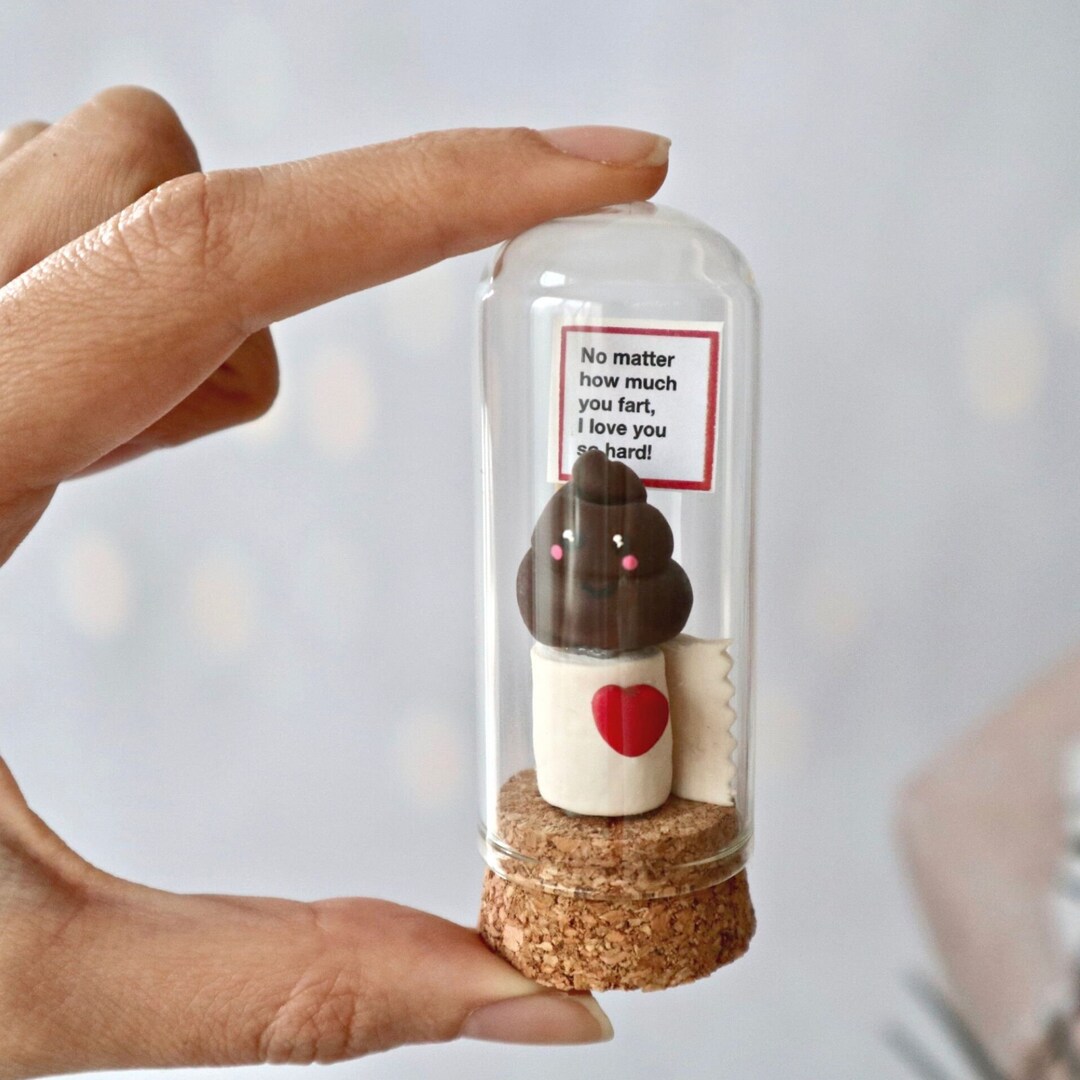 Miniature Poo Toilet Roll Mini Anniversary Gift I Tolerate - Etsy