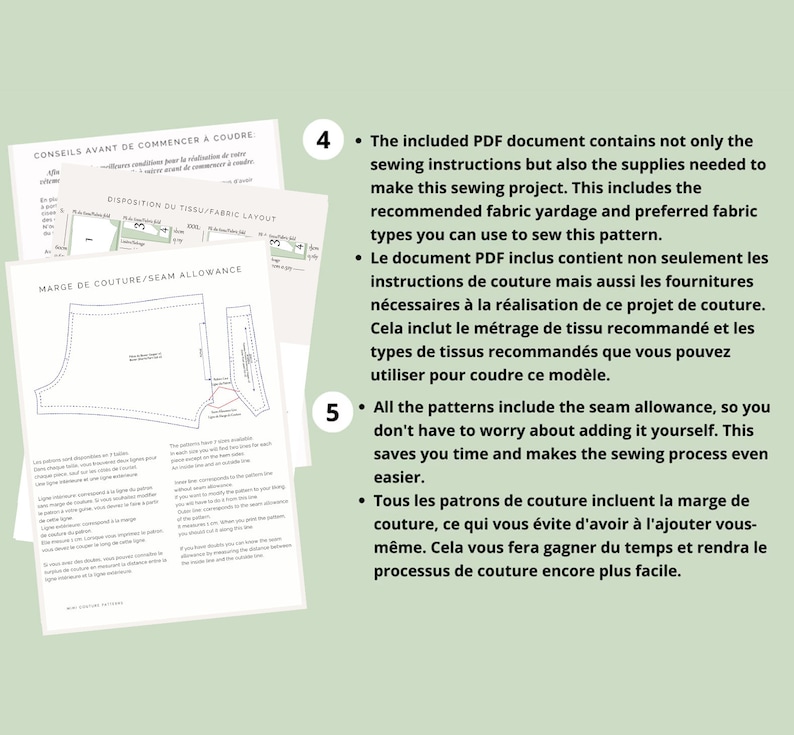 Men's Boxer Trunks PDF Sewing Pattern & Video Tutorial Sizes S to 3XL ...