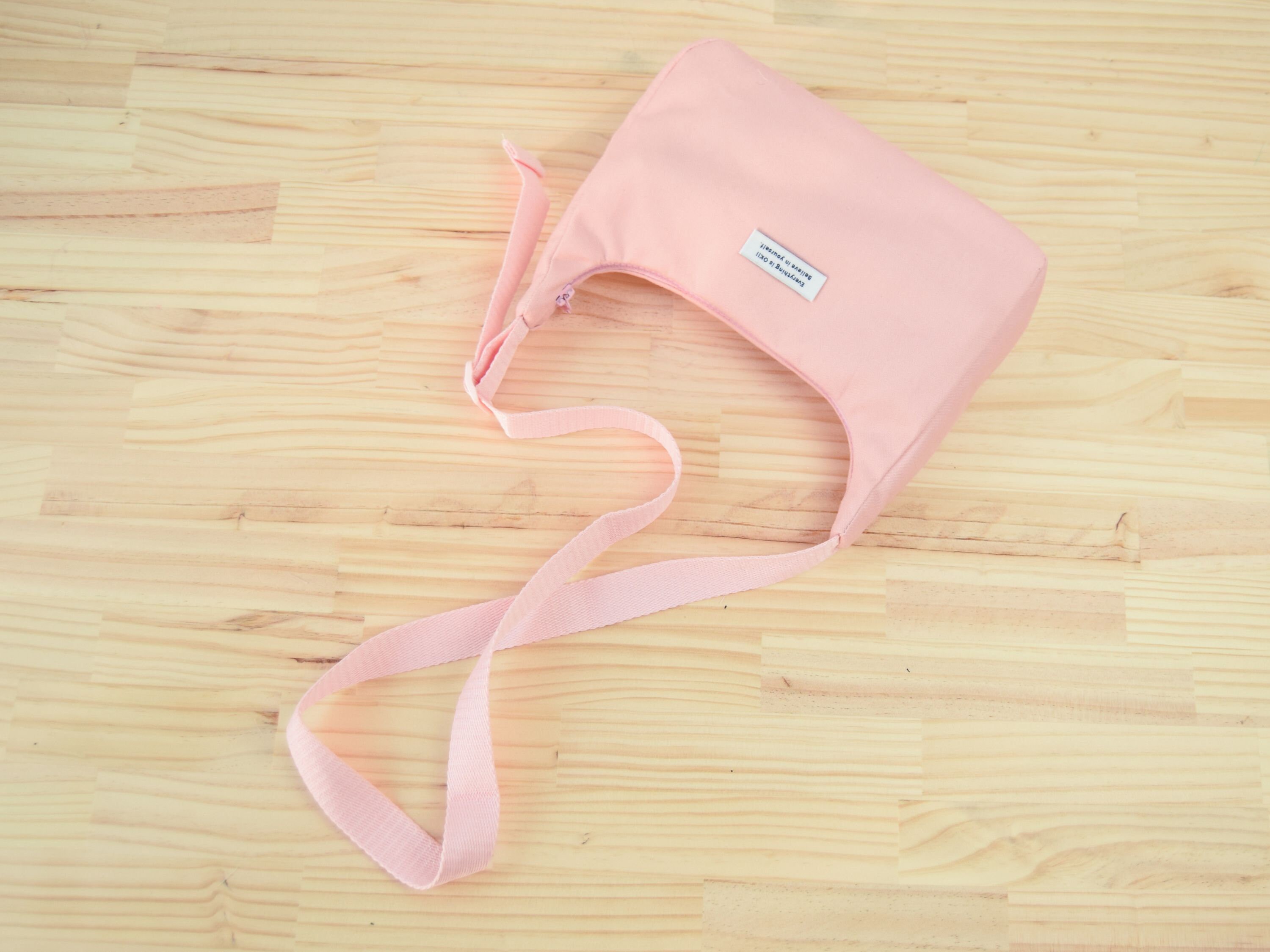 Mini Nylon or Canvas Shoulder Bag With Inner Pocket - PDF Sewing ...