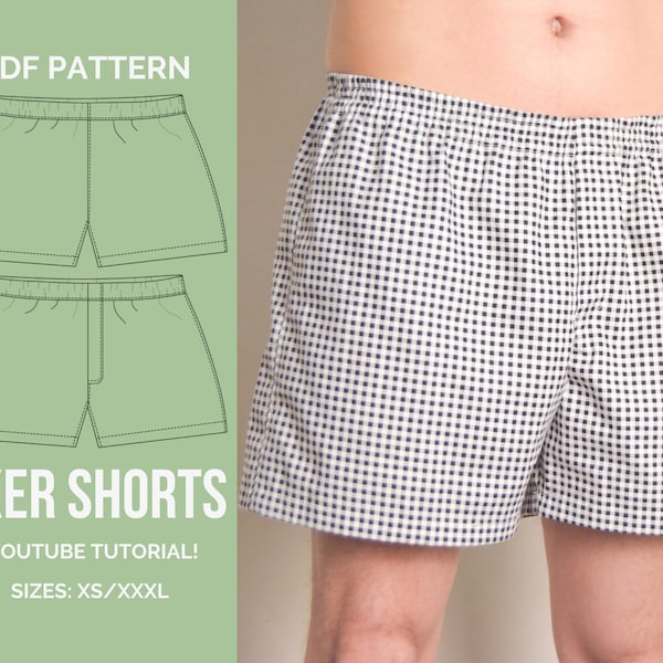 Shorts Pattern - Etsy