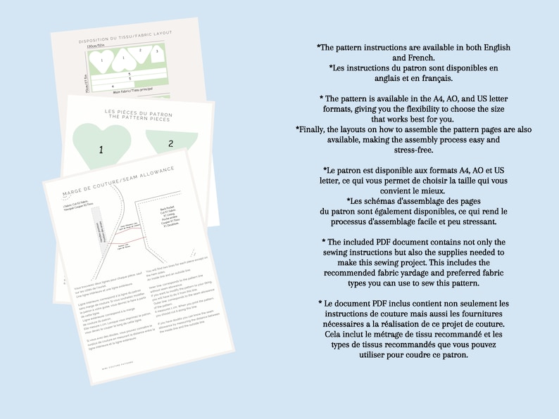 Women's Sweatpants PDF Sewing Pattern & Video Tutorial - Sizes XS to ...