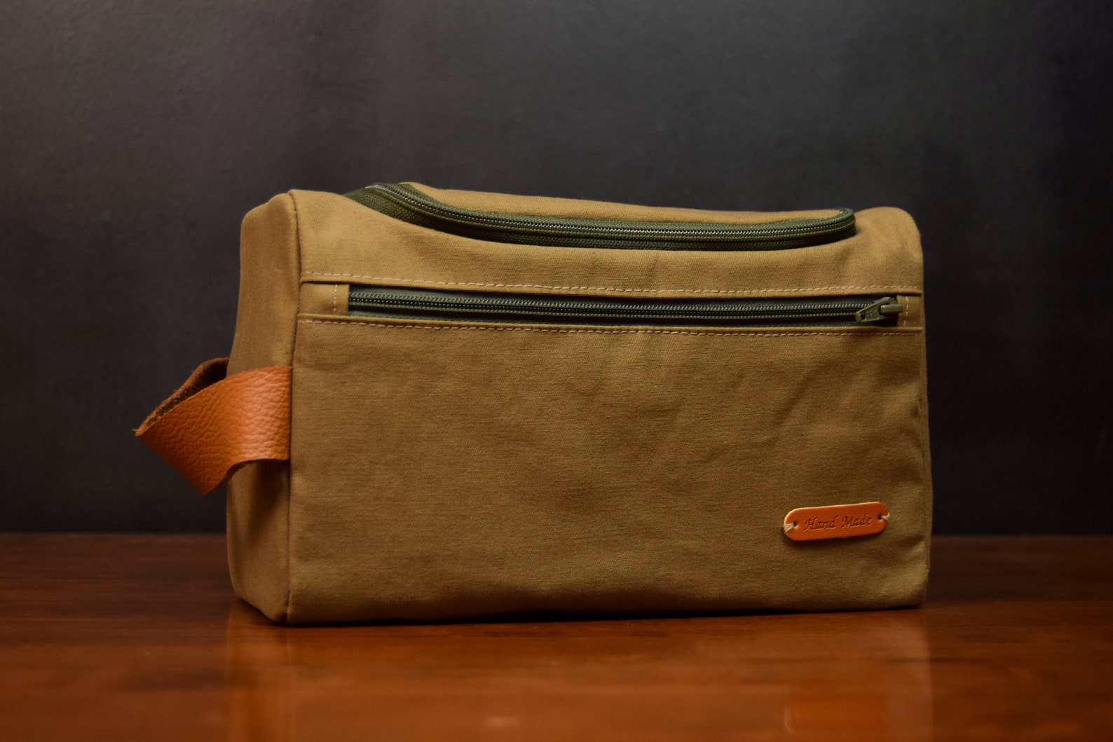 Dopp Kit Toiletry Pouch With Pockets and a Handle - PDF Sewing Pattern ...