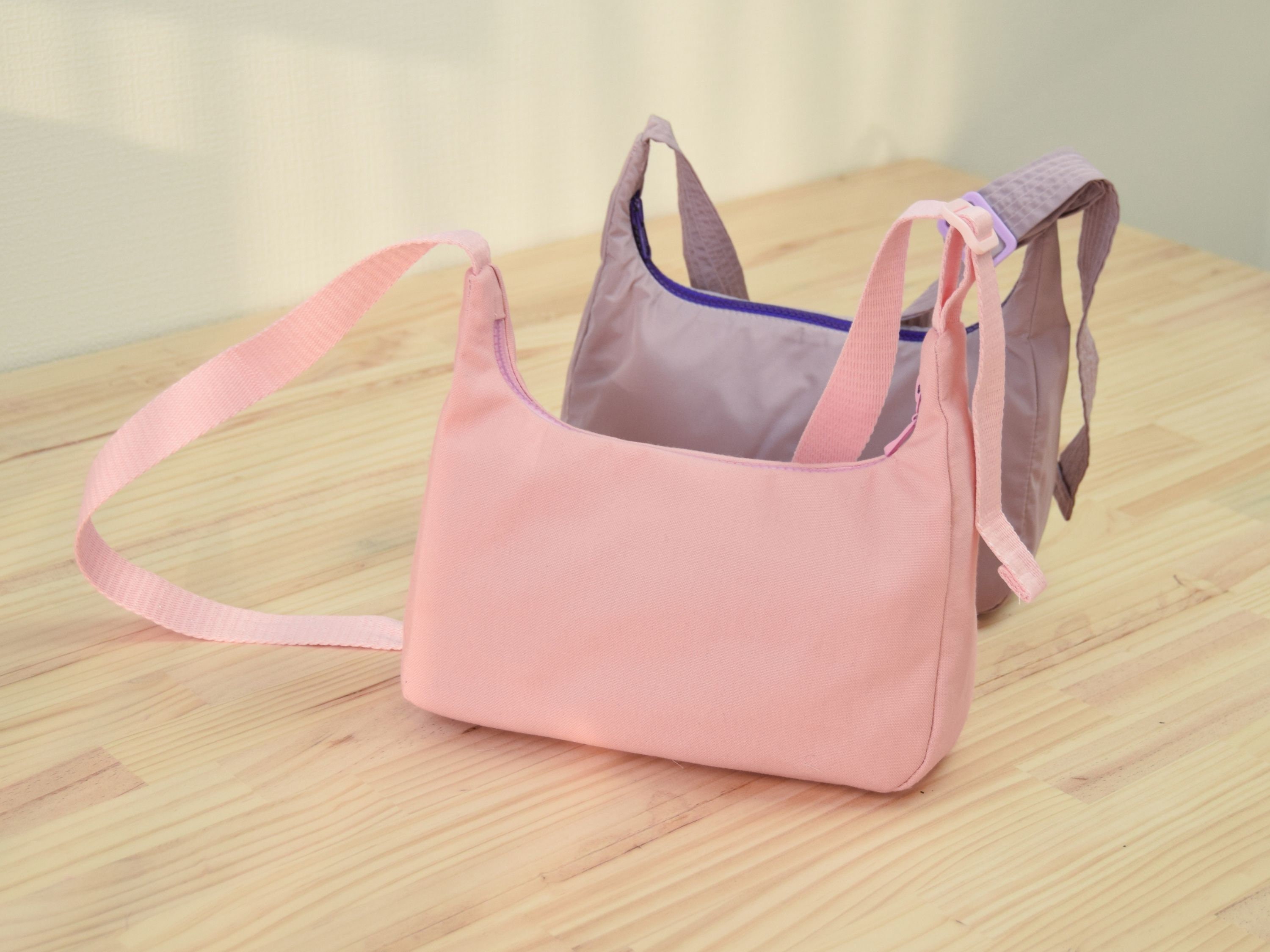 Mini Nylon or Canvas Shoulder Bag With Inner Pocket - PDF Sewing ...