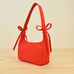 Mini Shoulder Bag With Ribbons and an Inner Pocket - PDF Sewing Pattern ...