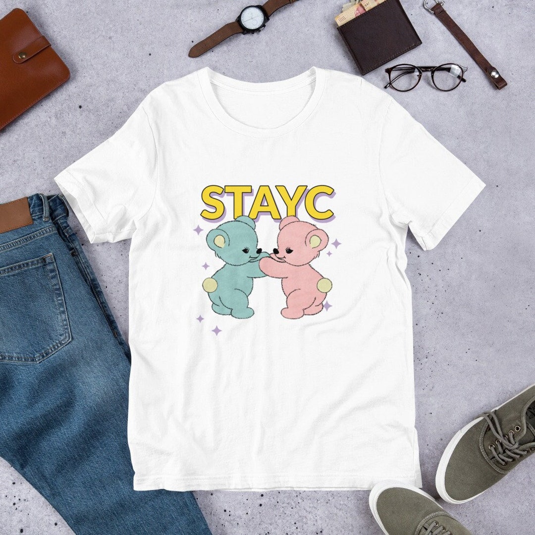 Free Shipping - STAYC - Teddy Bear Shirt | Kpop Merch | Gift for STAYC ...
