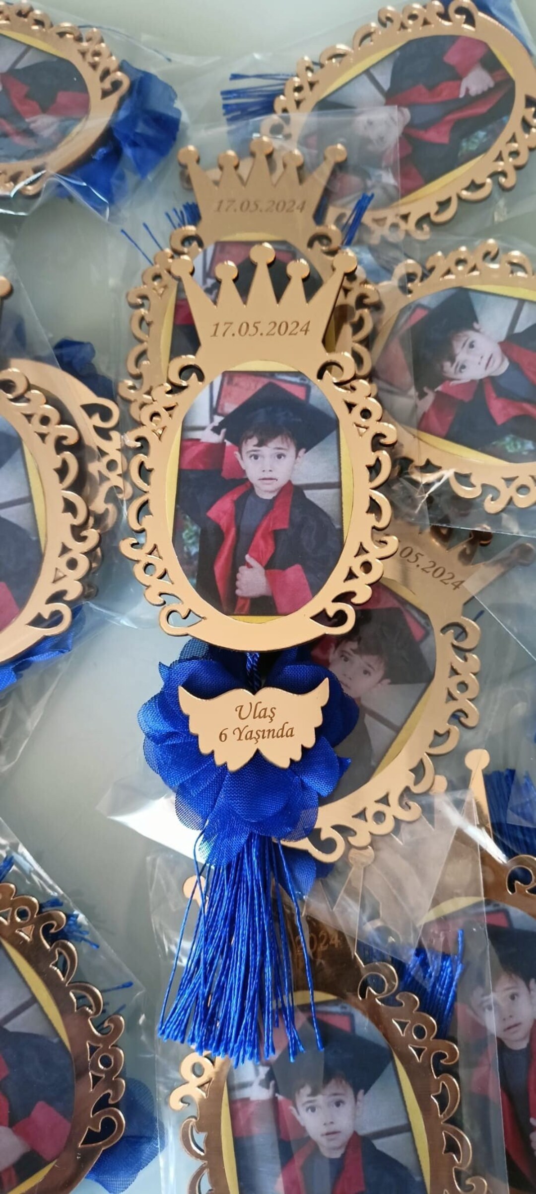 25 Pcs Mirrored Plexiglass Photo Framed Graduation Magnet, Custom ...