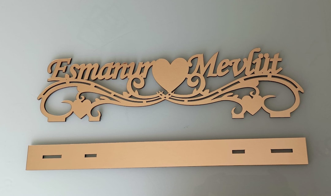 Personalized Plexiglass Name Table Decor, Wedding Table Decor ...