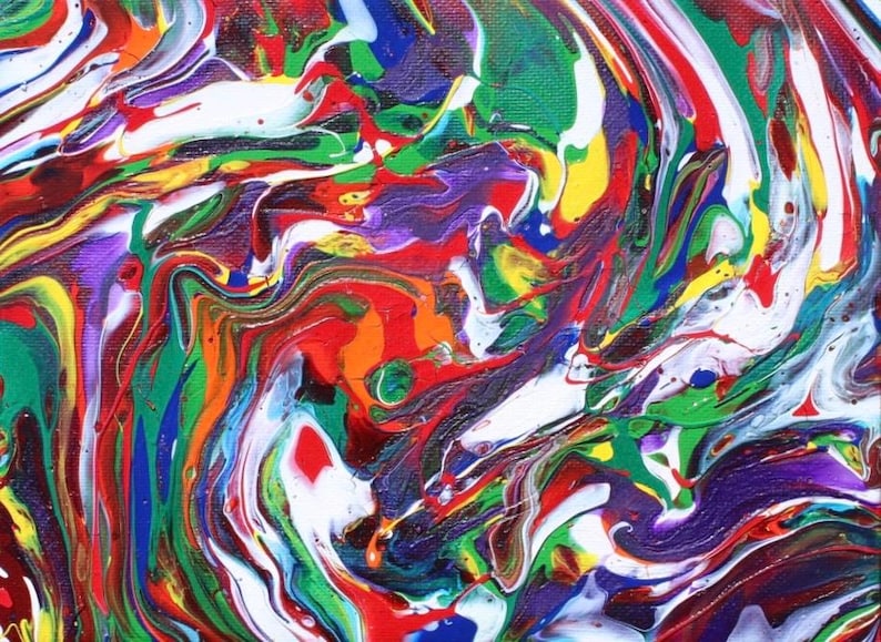 Jawbreaker Psychedelic Painting - Etsy