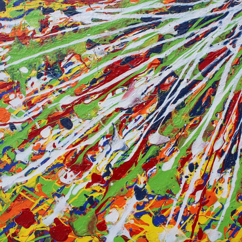 Splatter Painting - Etsy