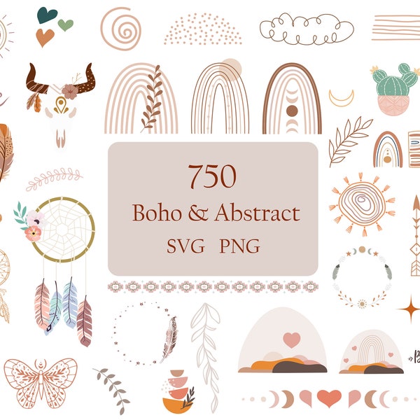 Boho Svg - Etsy