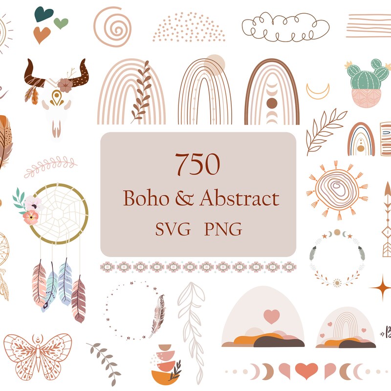 Boho Svg - Etsy