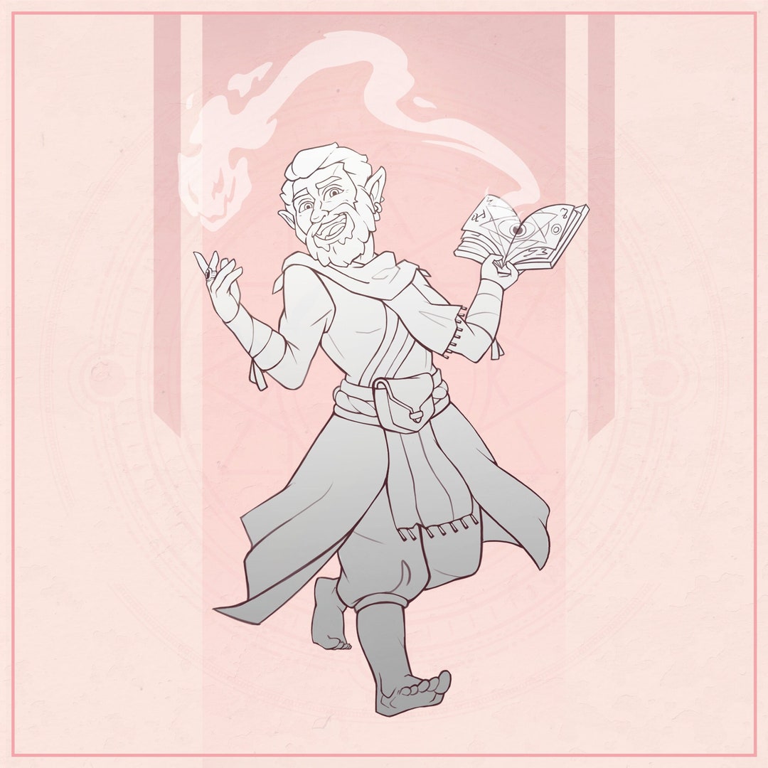 Dnd Character Artcharacter Commission Dnd Character - Etsy