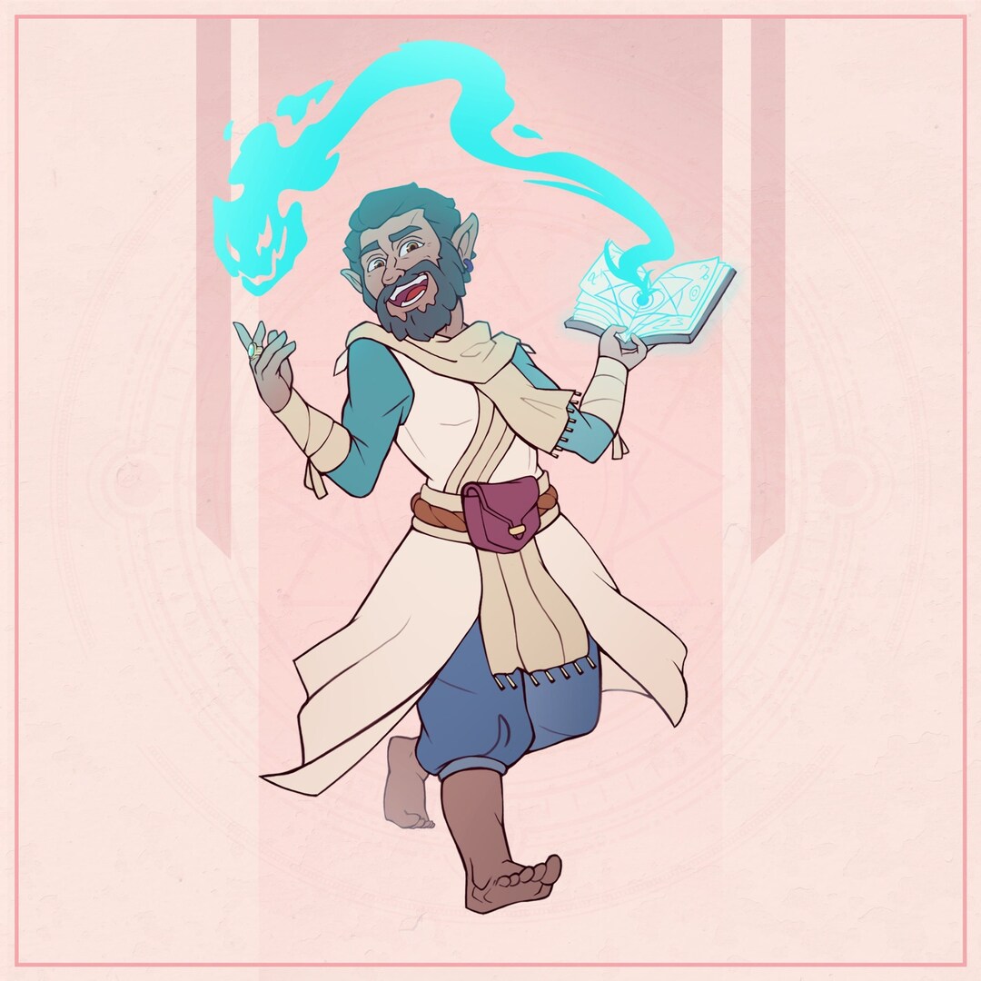 Dnd Character Artcharacter Commission Dnd Character - Etsy