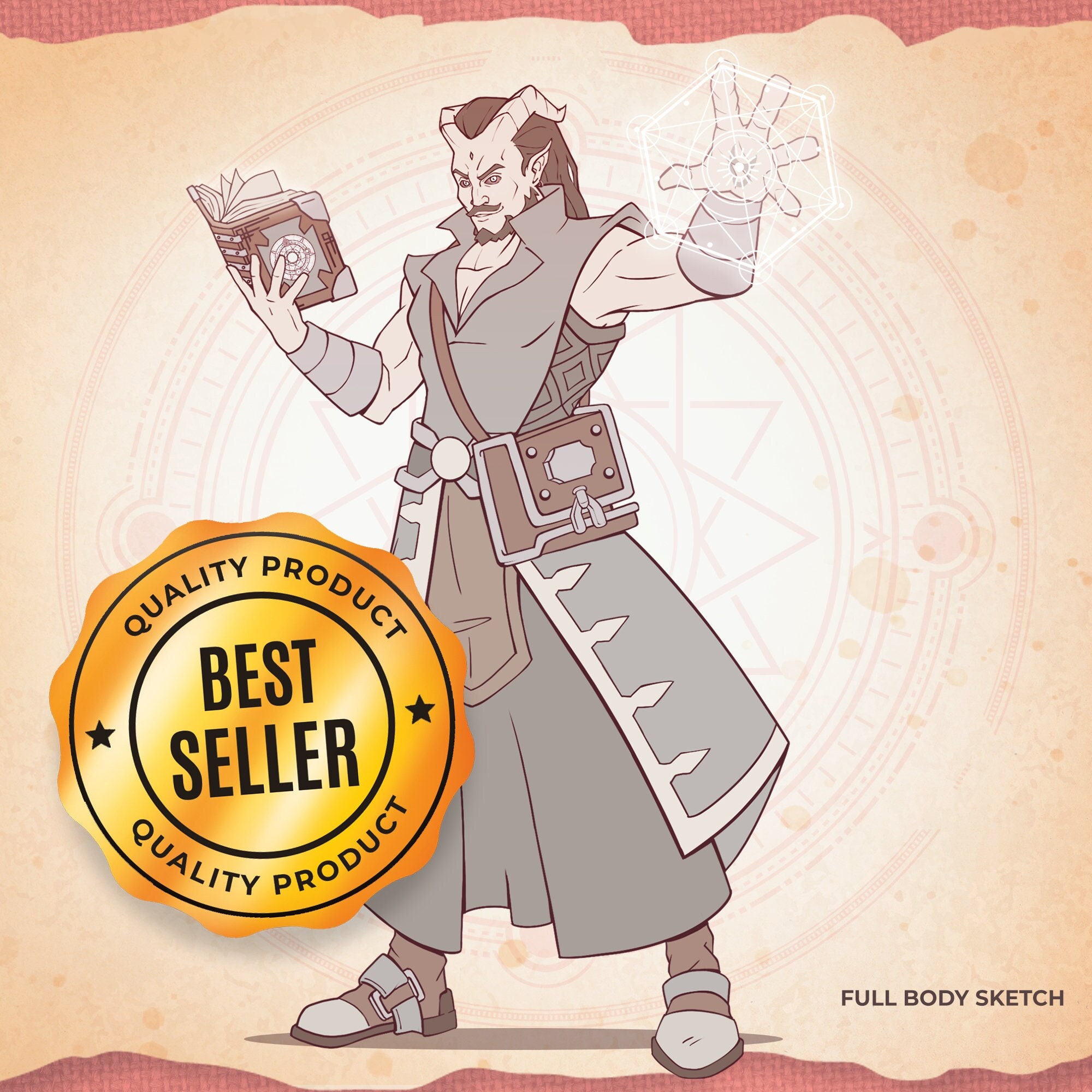 Dnd Character Art,character Commission, Dnd Character Commission ...