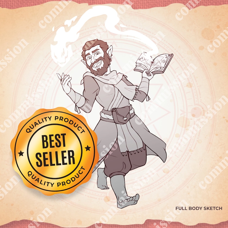 Dnd Character Art Commission Dnd Art Commission Character Sketch Custom ...