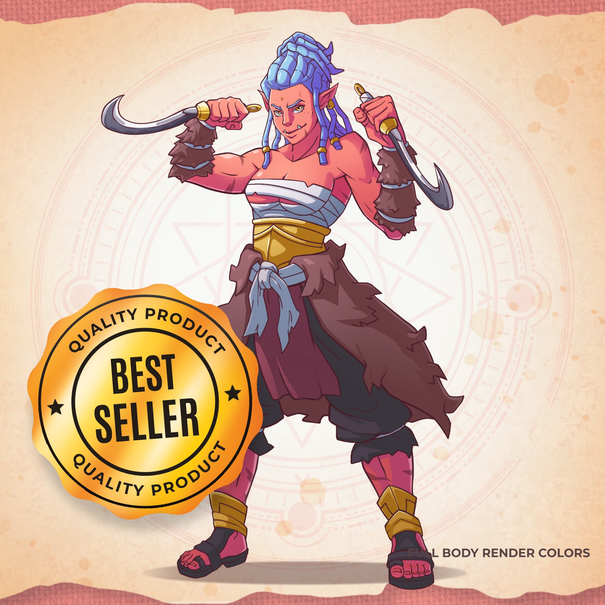 Dnd Character Art,character Commission, Dnd Character Commission ...