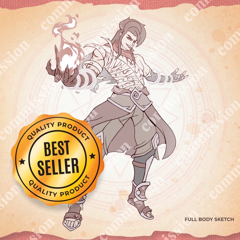 Dnd Character Art Commission Dnd Art Commission Character Sketch Custom ...