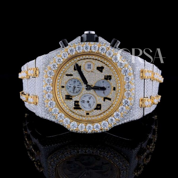 Lab Diamond Watch - Etsy