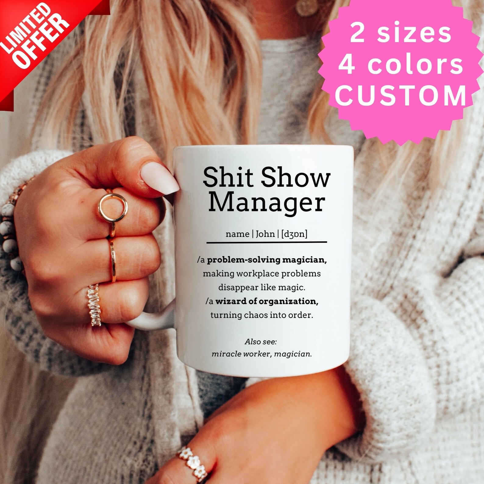 Shit Show Manager Mug Other Boss Manager Leaving Gift - Etsy