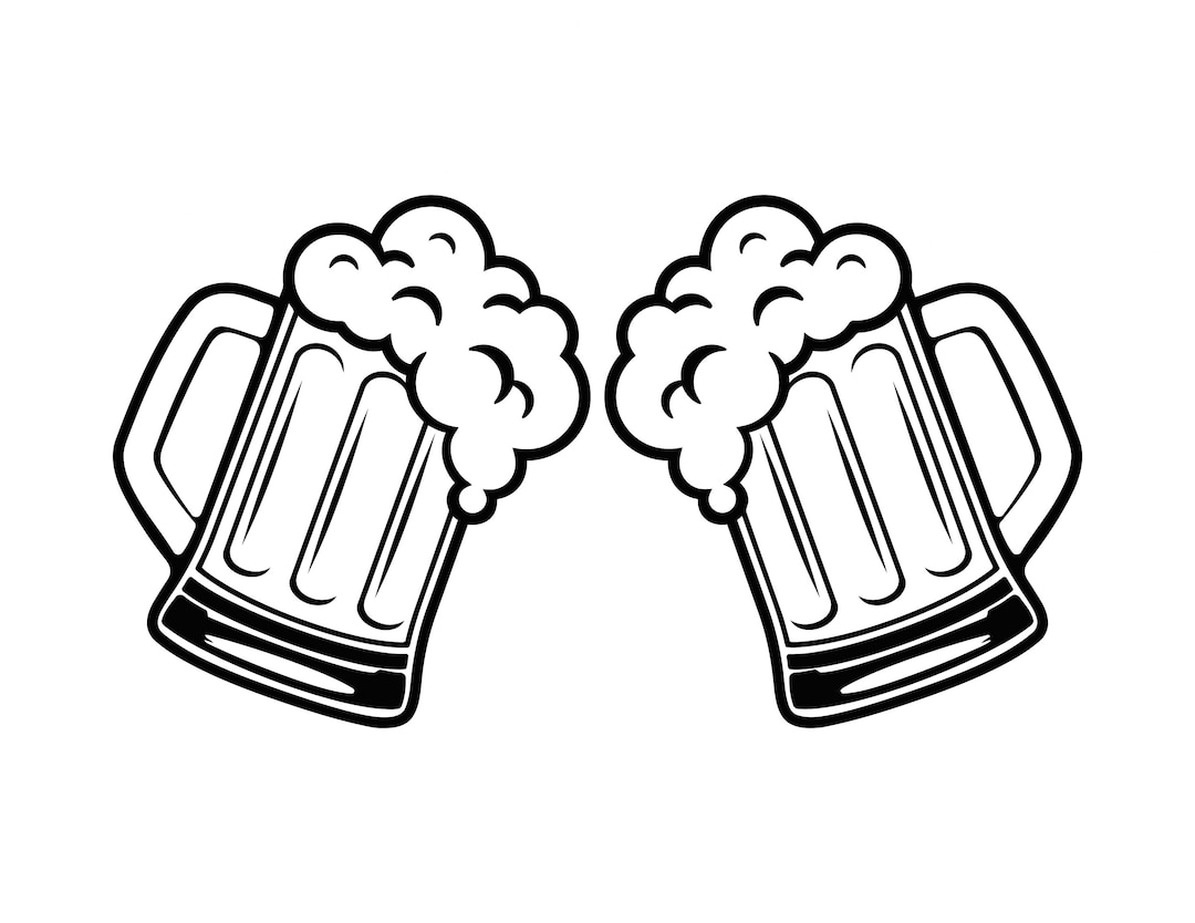 Beer Mug Svg Alcohol Svg Beer Mug Png Beer Clipart Wine - Etsy