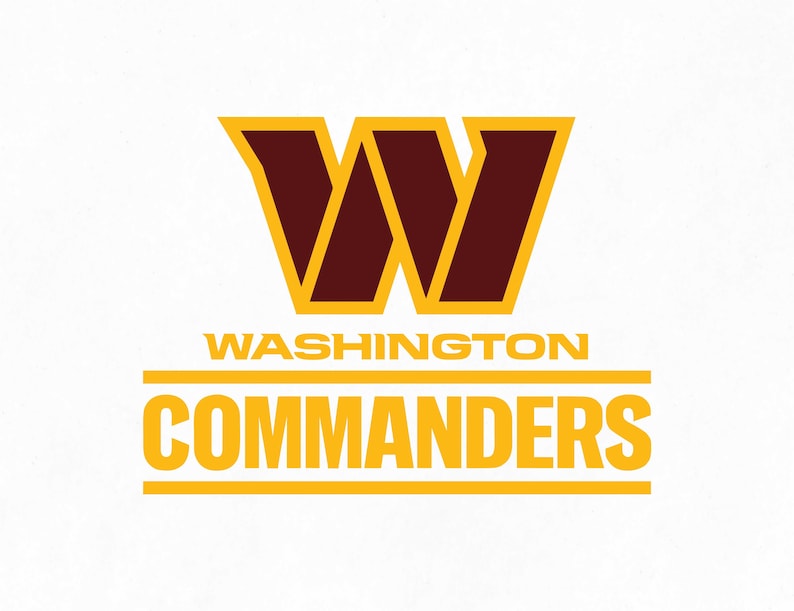 Washington Commanders Digital Design: Svg Png Pdf and Dxf - Etsy