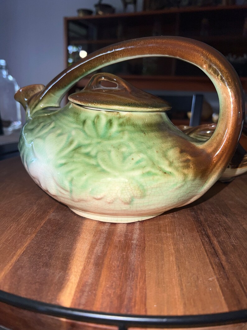 Mccoy Daisy Tea Set Teapot Creamer Sugar - Etsy