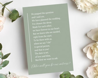 Sage Witness Card - Etsy
