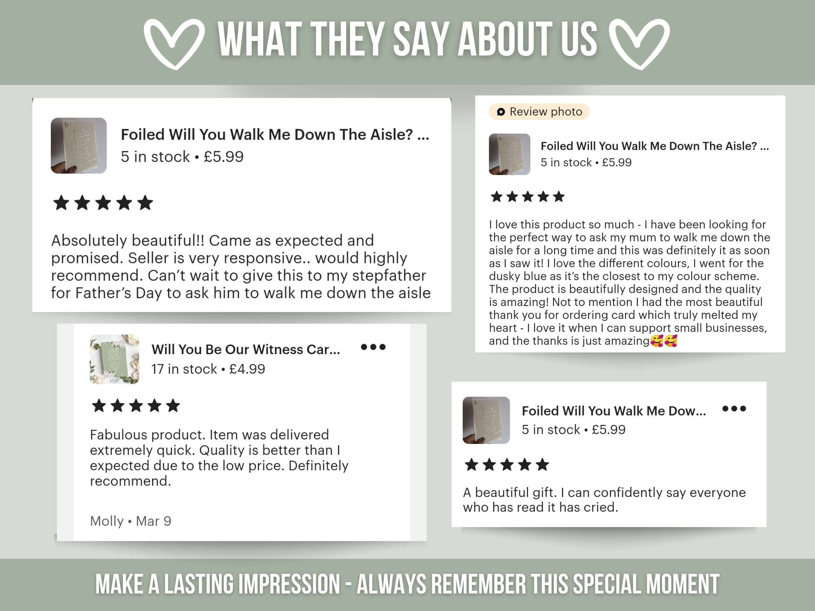 Will You Be Our Witness Card, Sage Green Wedding Stationery, Wedding ...