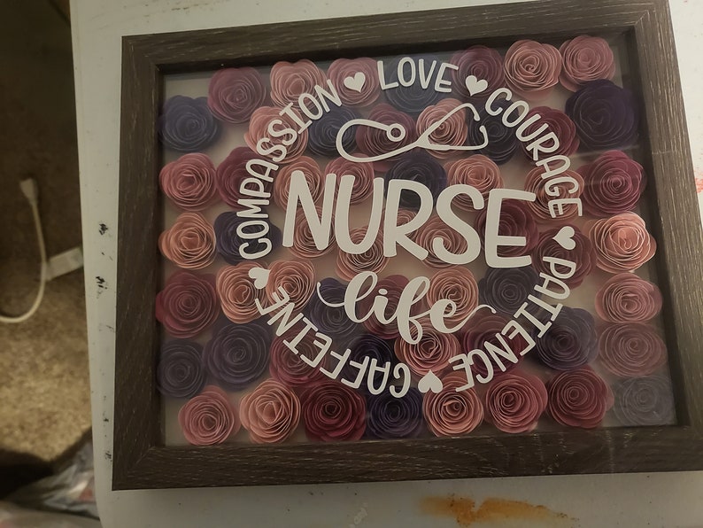 Nurse Shadow Box - Etsy