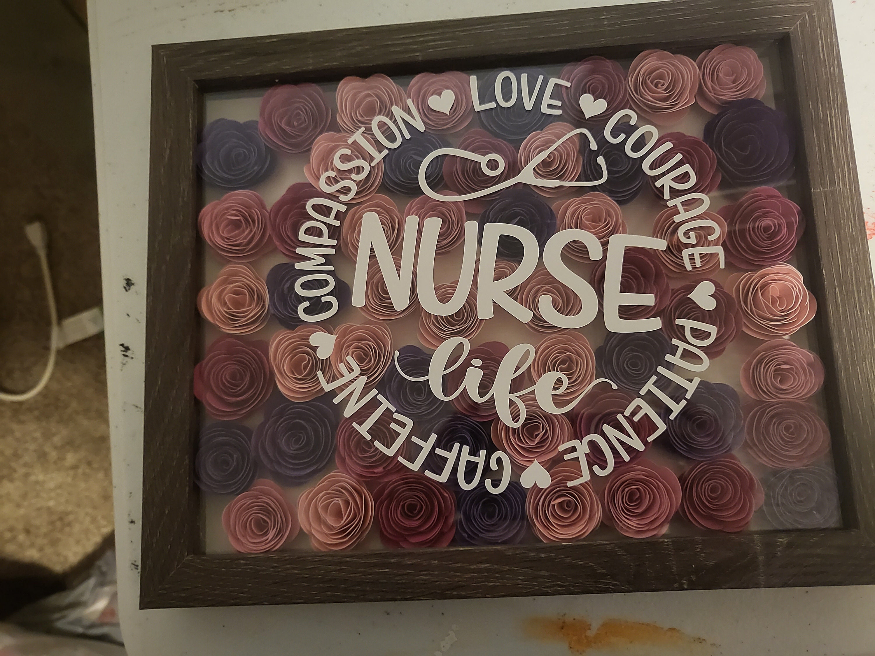 Nurse Shadow Box - Etsy