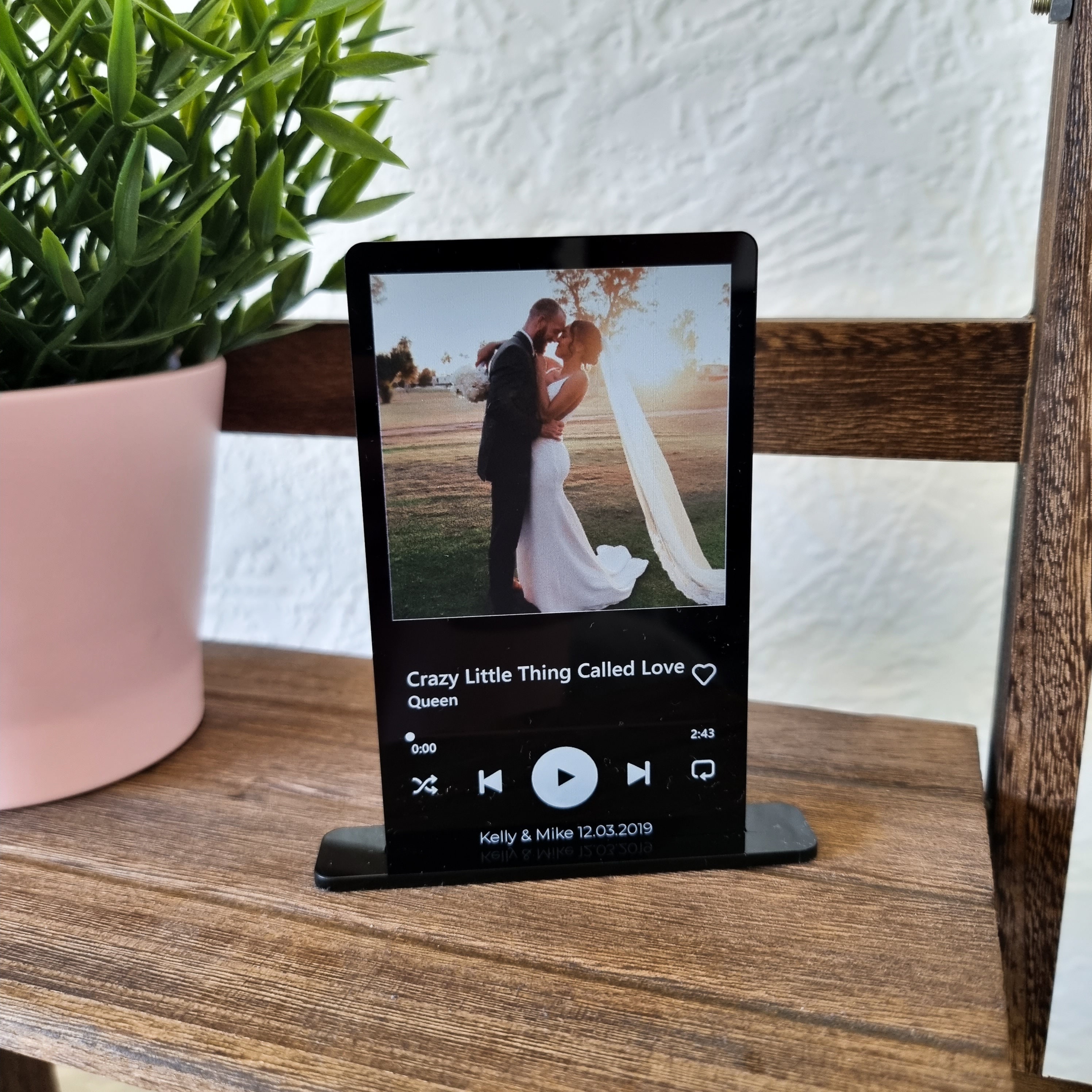 Personalised Spotify Photo Print Photo Gift With Custom Song, Add Your ...