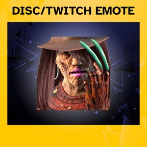 Drag Queen Freddy Emote DBD Twitch Sub Emotes - Etsy