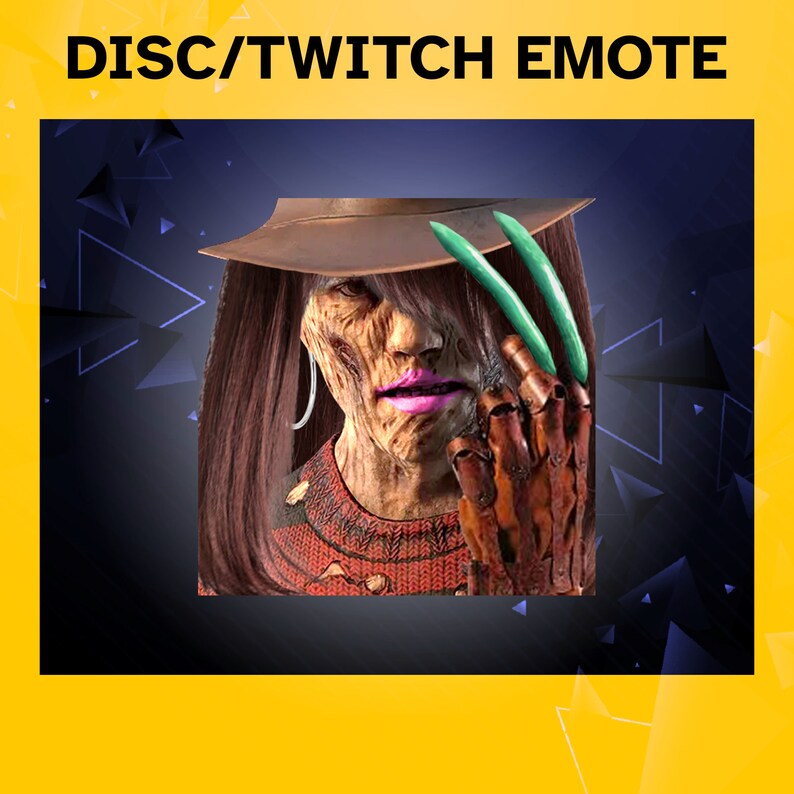 Drag Queen Freddy Emote DBD Twitch Sub Emotes - Etsy