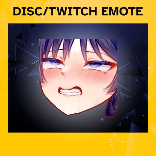Ahegao Twitch Emote - Etsy