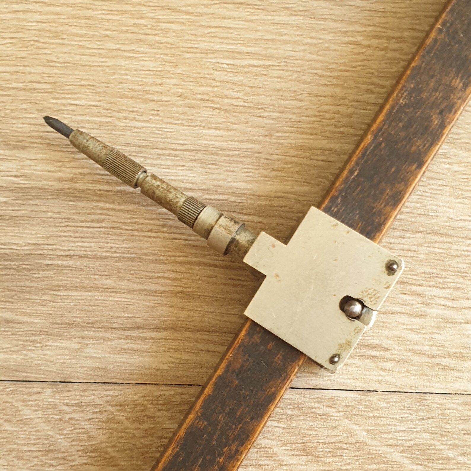 Vintage 1930's Beam Compass - Draughtsman's Tool by W.h.harling ...