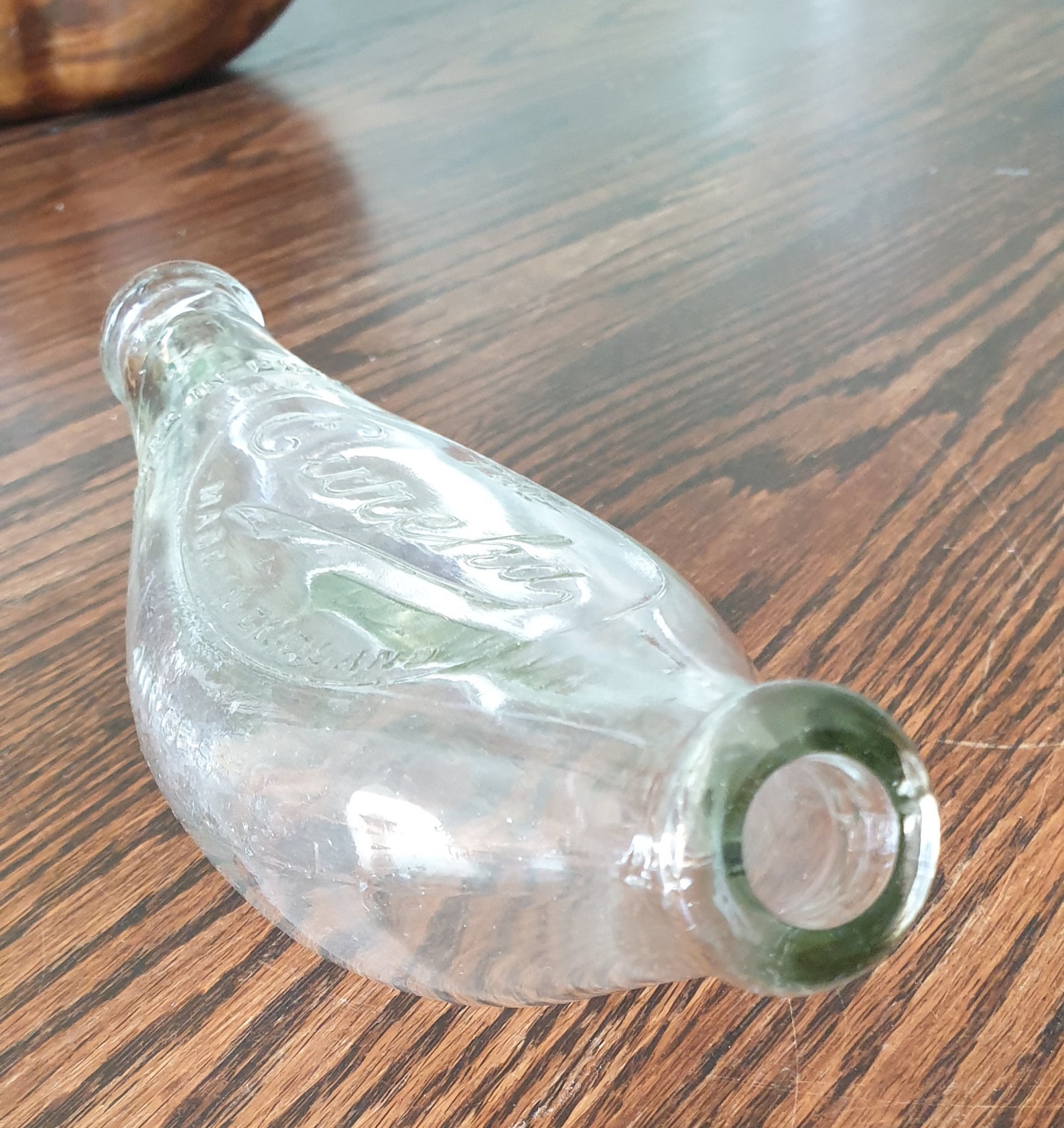 Vintage 1930's Collectable Eureka Glass Double End Baby Feeding Bottle ...