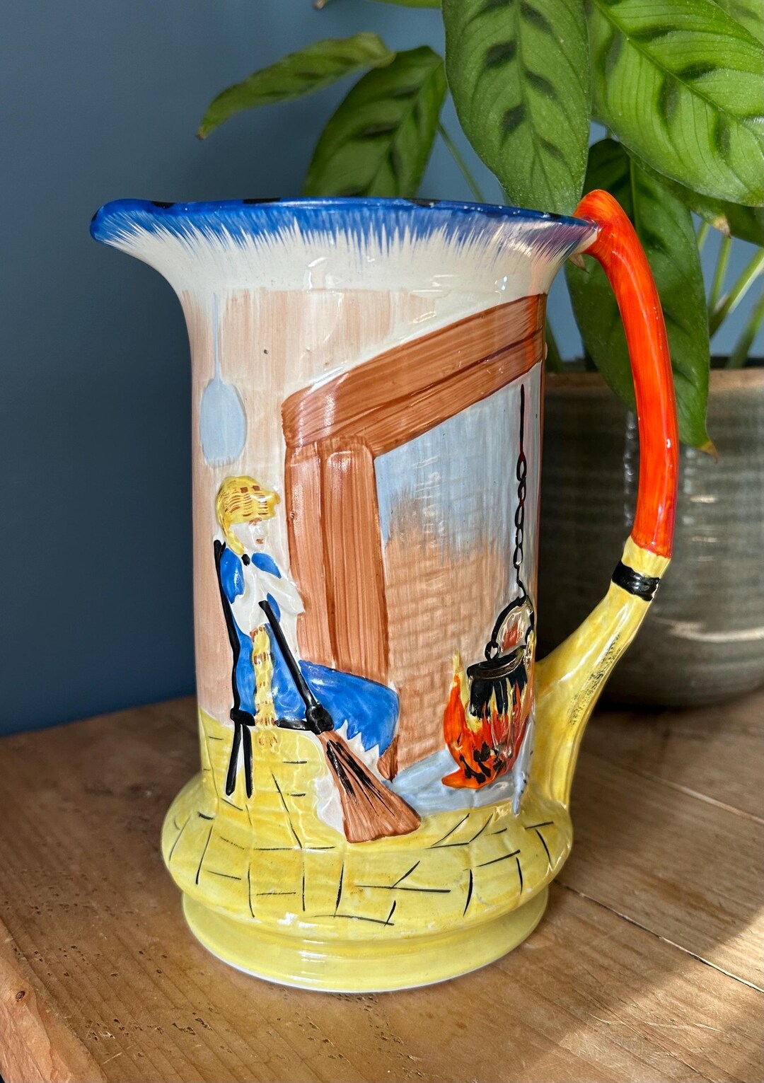 1930’s Art Deco Jug/pitcher - Gorgeous Samford Ware Cinderella Design ...